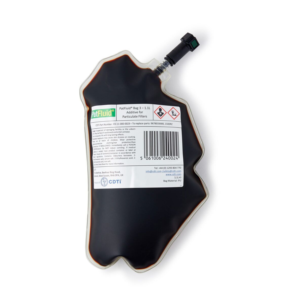 PatFluid® DPF Additive Bags | CDTi